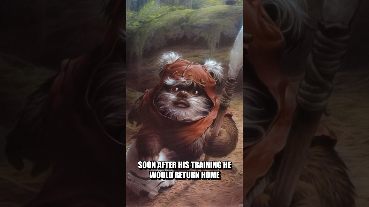The ONLY Ewok Jedi in Star Wars #shorts