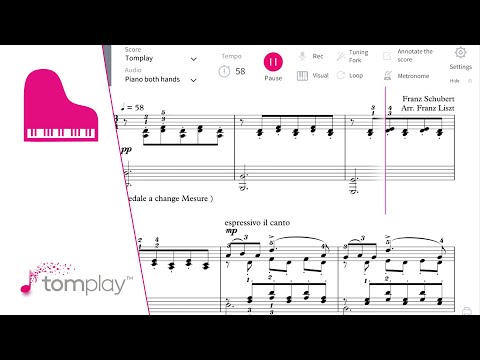 Schubert's Swan Song, S560/R245 – No.7 Serenade (Ständchen) (Arr. F. Liszt) - Sheet Music