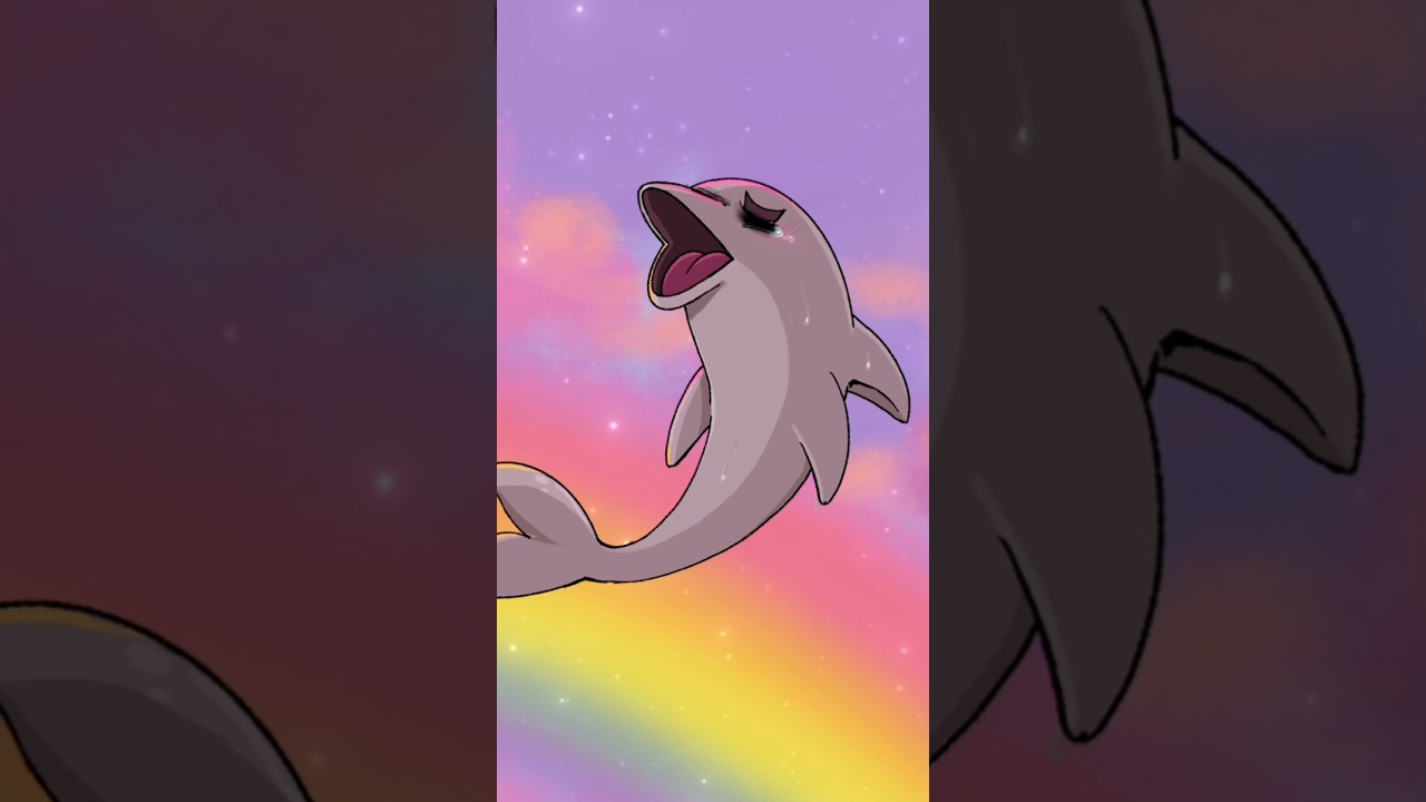 dolphins since symphony 🐬 #animation #cartoon #meme #art #digitalart