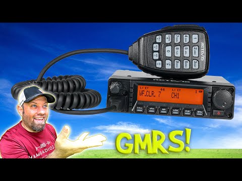 GMRS! Retevis RA-87 40-watt GMRS Mobile Radio