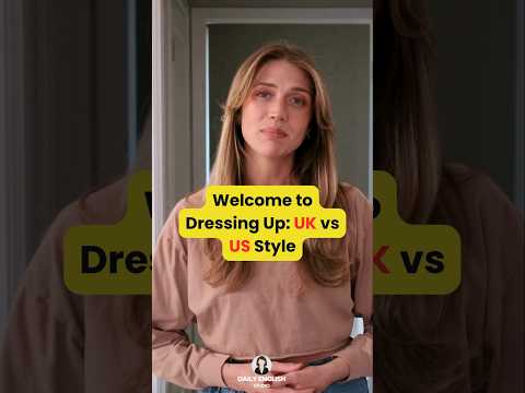 British vs American - Clothing Words #learnenglish #englishlanguage
