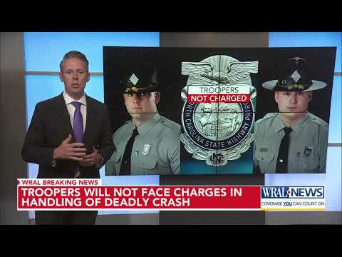 'A poor decision': Family disappointed in NC troopers dodging charges from crash