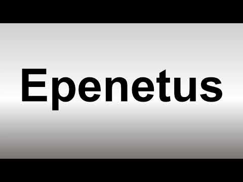 How to Pronounce Epenetus