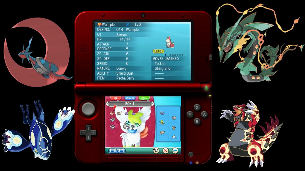 ORAS Custom Wallpaper Rom Hack (Capture Card Quality )