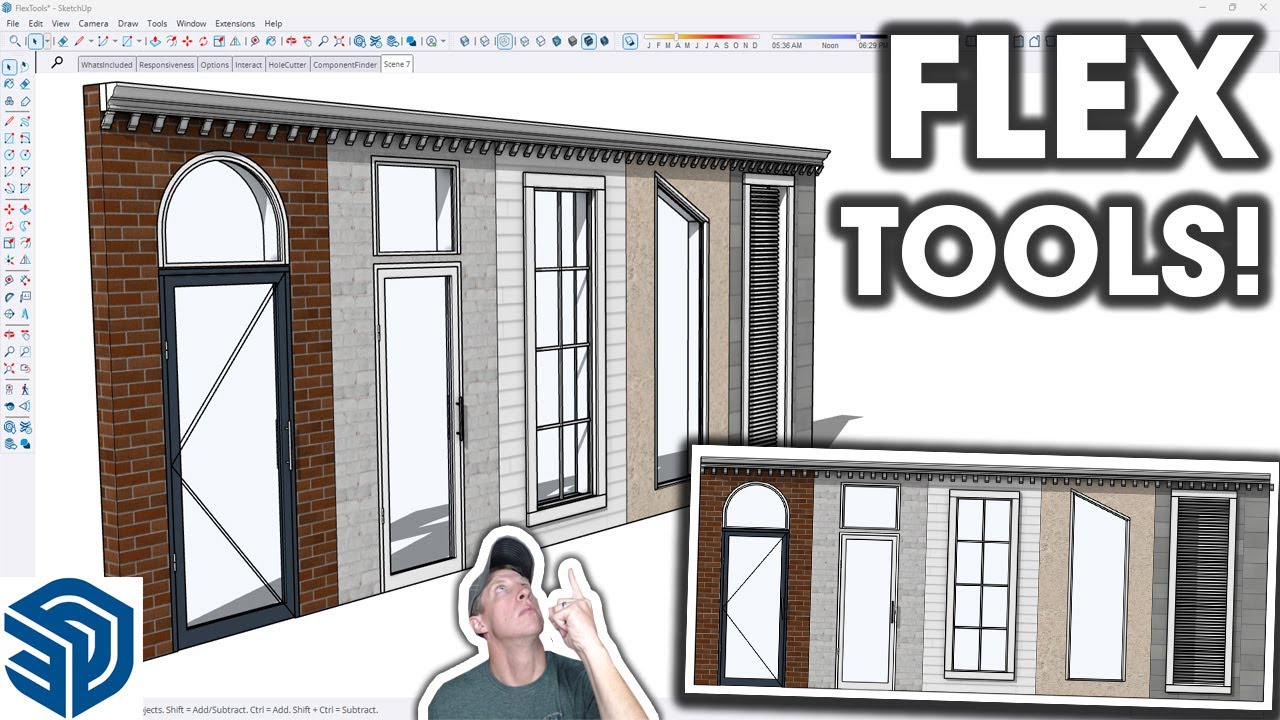 EVERYTHING You Need to Know about Flex Tools for SketchUp