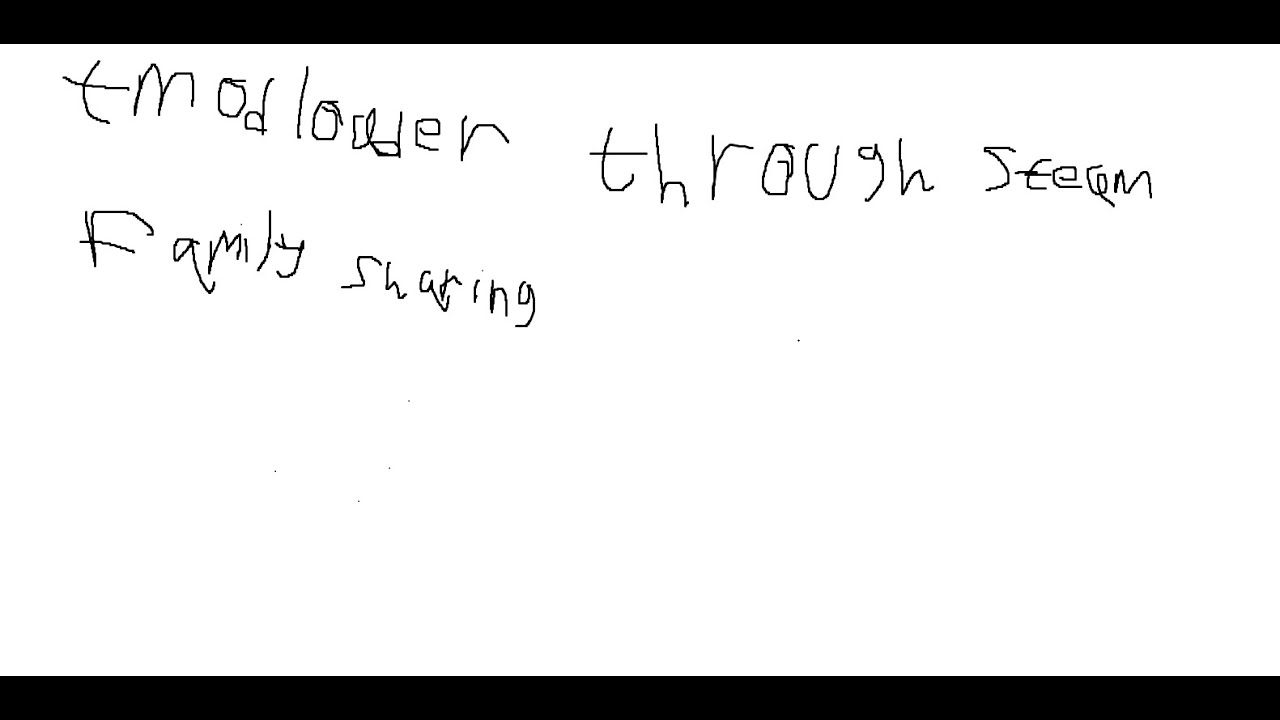 how to play modded terraria (tmodloader) through steam family sharing