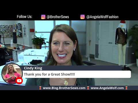 Episode 133: At your side ๐งต Virtually! Join Brother Brand Ambassador Angela Wolf