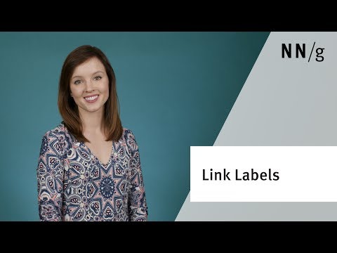 Better Labels for Website Links: the 4 S's for Encouraging Clicks