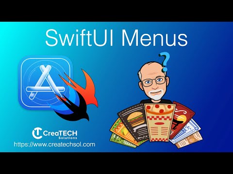 GitHub - StewartLynch/Menus-in-SwiftUI: Completred SwiftUI Menus ...