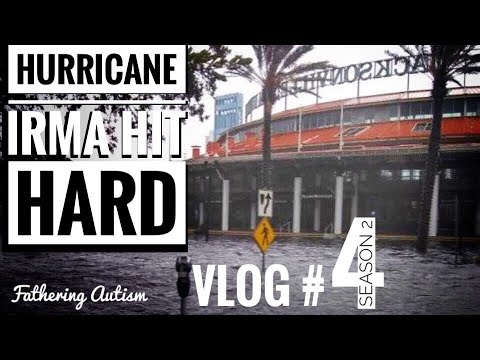 Hurricane Irma In Jacksonville | Fathering Autism Vlog #4