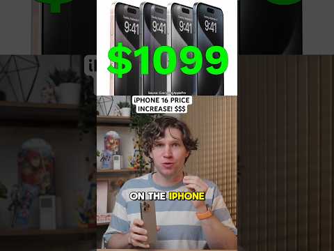 iPhone 16 PRICE INCREASE?!
