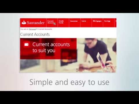 New Santander Website