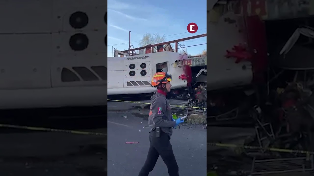 Camión de la Ruta 405 choca contra mercado en Monterrey y deja dos heridos