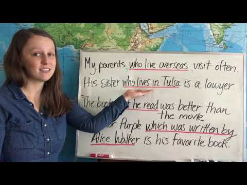 Adjective Clauses: Restrictive v Nonrestrictive