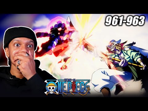 YOUNG WHITEBEARD VS ODEN WAS A MASTERPIECE! | One Piece Episode 961-963 Reaction