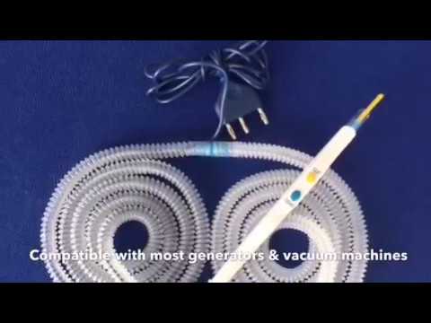 Diathermy Pencil with SMOKE EVACUATOR SYSTEM