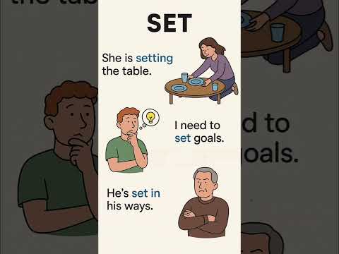 The Surprising Definitions of 'Set'