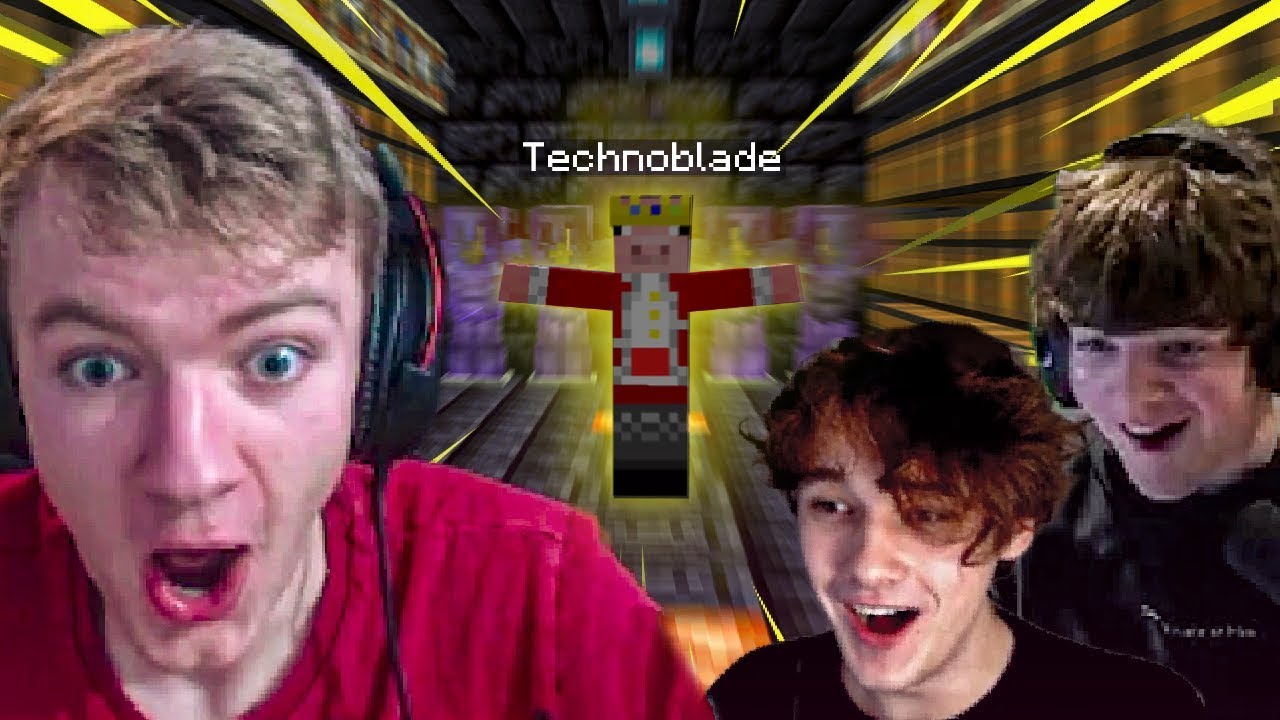 Dream SMP reacts to Technoblade's Secret Vault (all reactions) Dream SMP reacts to Technoblade's Secret Vault (all reactions)