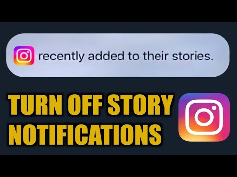 Turn off Instagram Story Notifications 2025