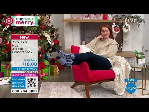 Hue 2pack Ecosoft Sock