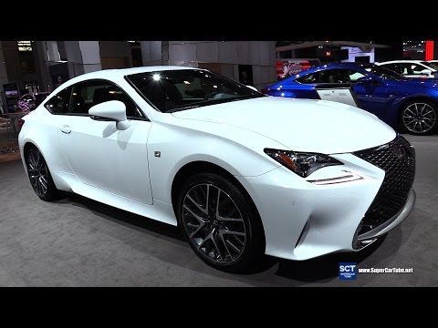 2016 Lexus RC 350 F-Sport AWD - Exterior and Interior Walkaround - 2016 New York Auto Show