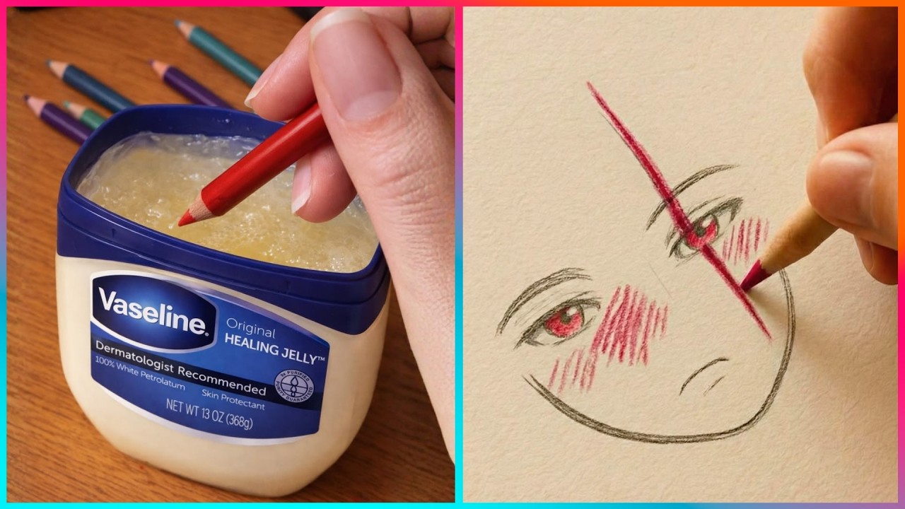 Easy Art TIPS & HACKS That Work Extremely Well ▶ 18