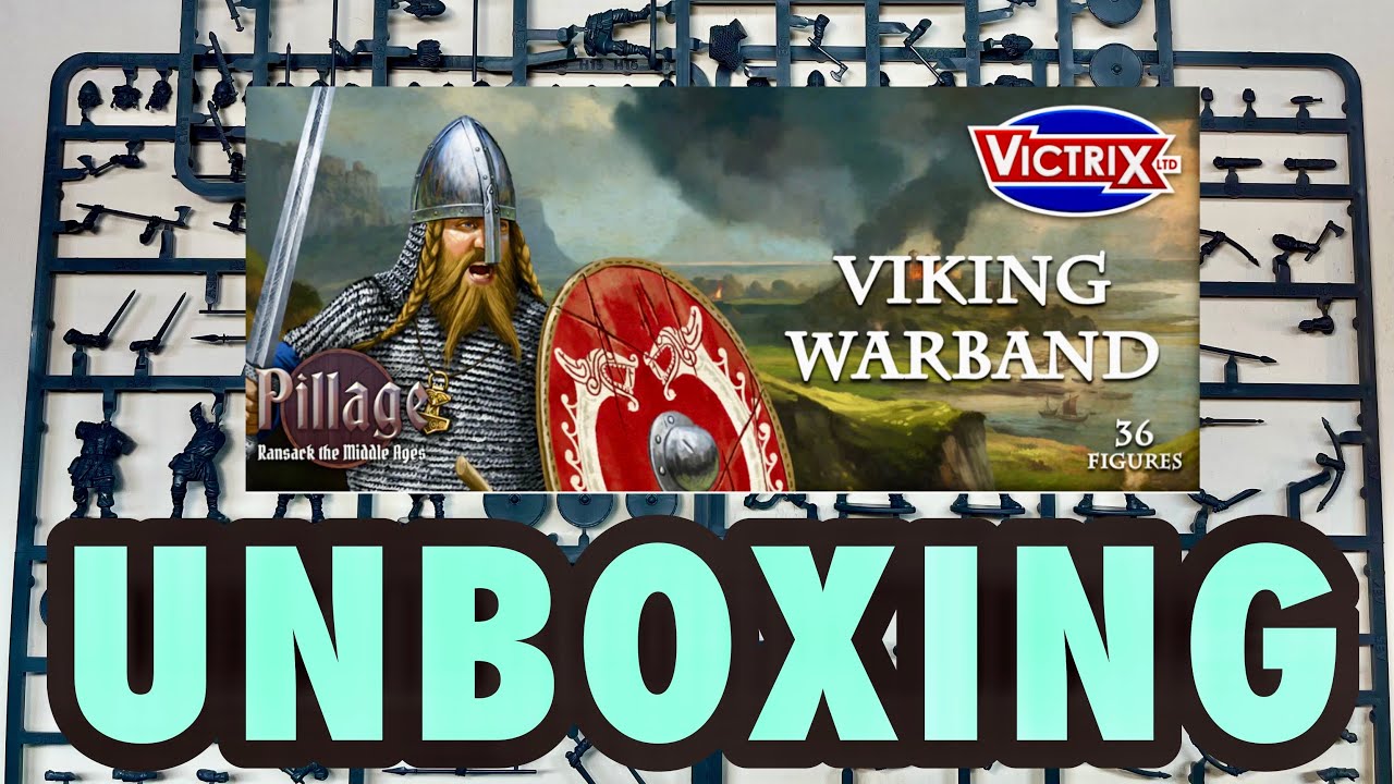 Let’s Look at the Victrix Pillage Viking Warband | Plastic Miniature Review