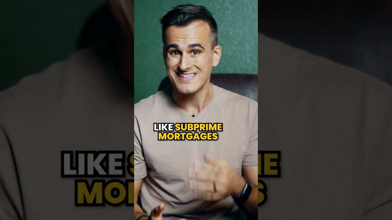 People didn't think a financial crash would happen