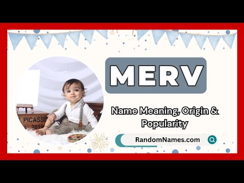 Merv - Baby Boy Name Meaning, Origin & Popularity - RandomNames.com