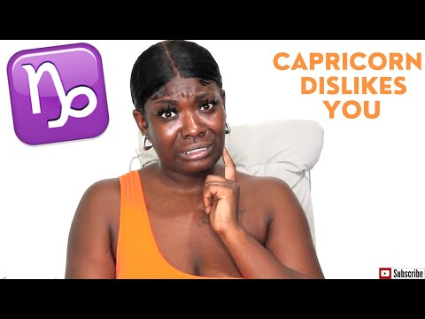 10 Signs How To Tell A Capricorn Doesn’t Like You!!