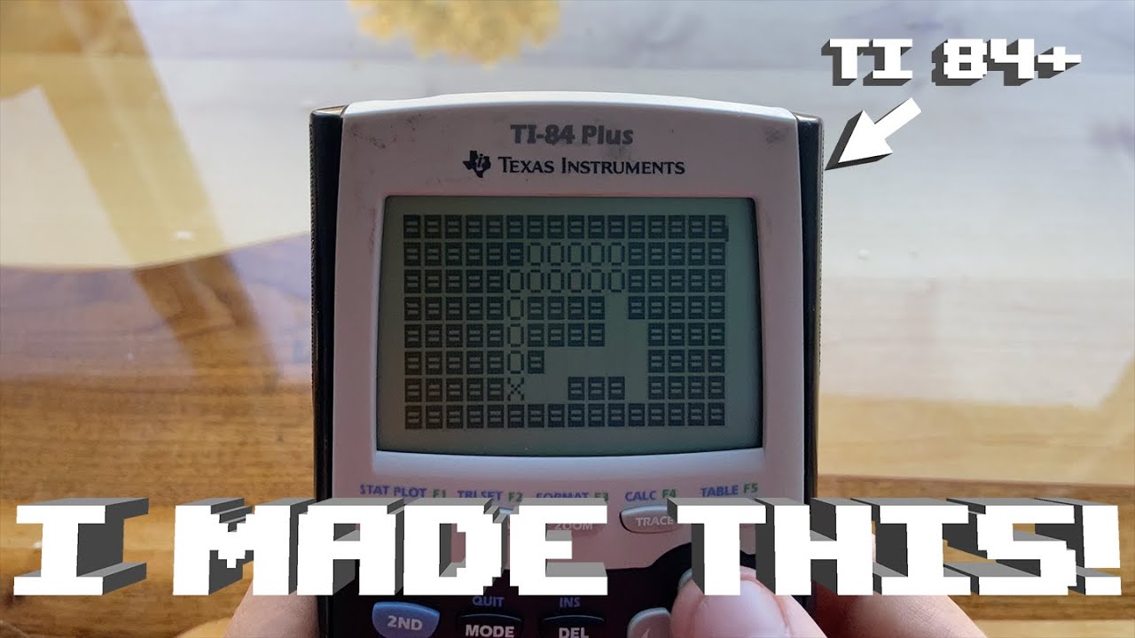 Making A GAME for A Calculator! - TI-84 Plus Devlog