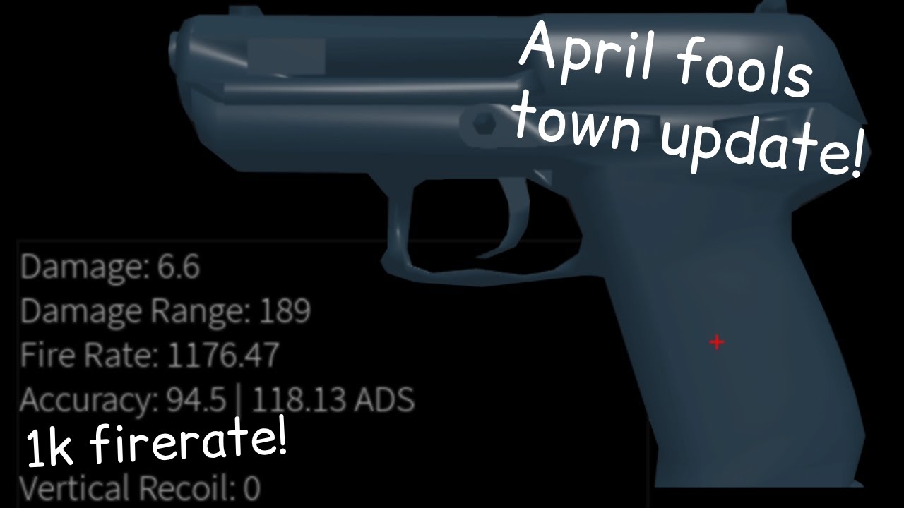 Town April fools update! (Roblox town debug)
