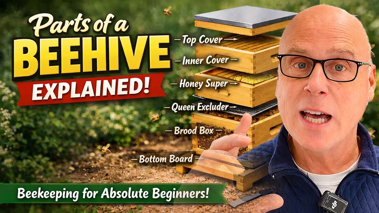 Your First Beehive? Here's Every Part Explained