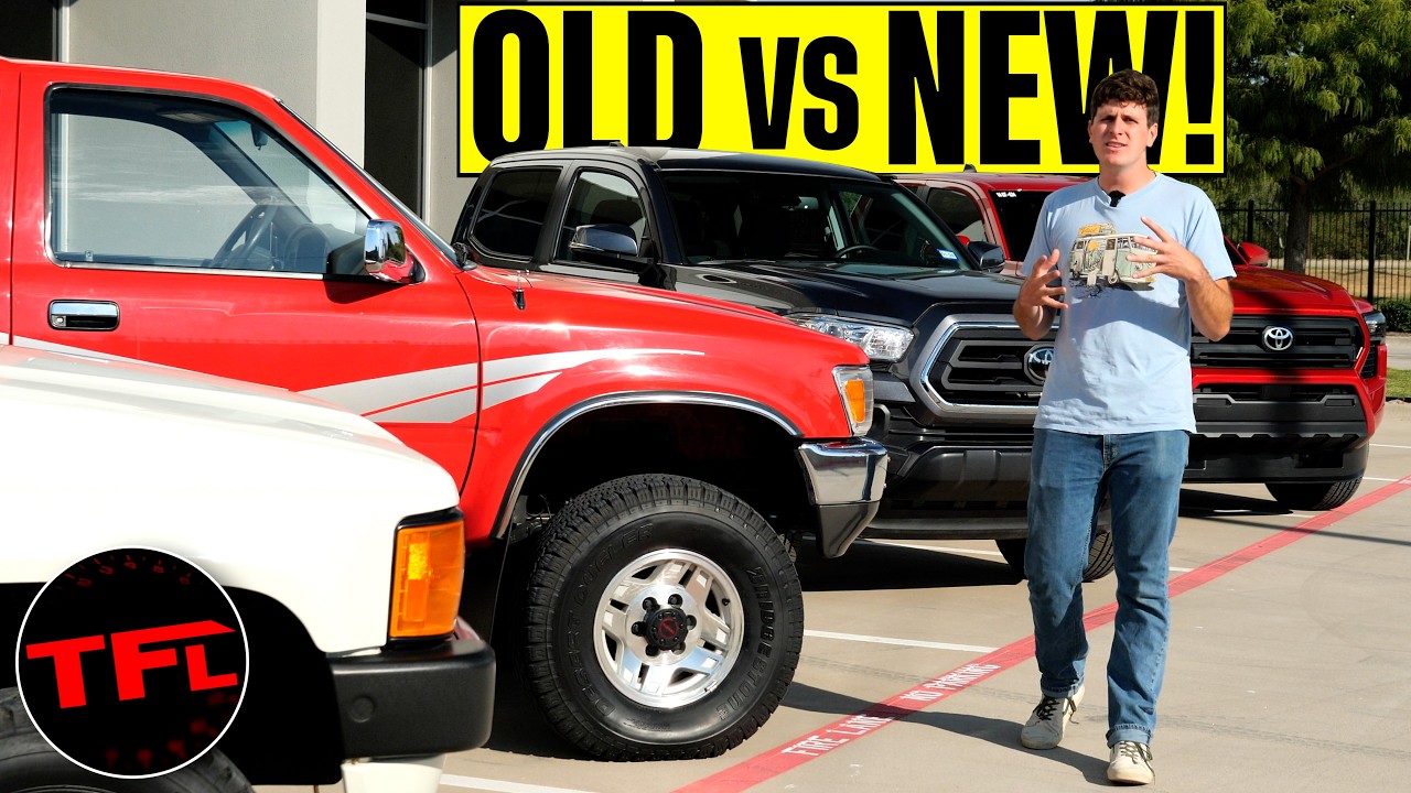 Comparing The Oldest vs Newest Toyota Tacoma!