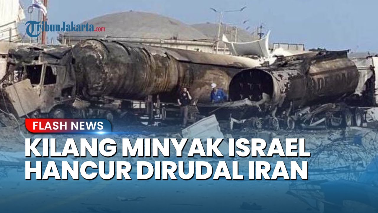 Serangan Iran Lumpuhkan Kilang Minyak Bazan di Israel, Perintah Darurat ...