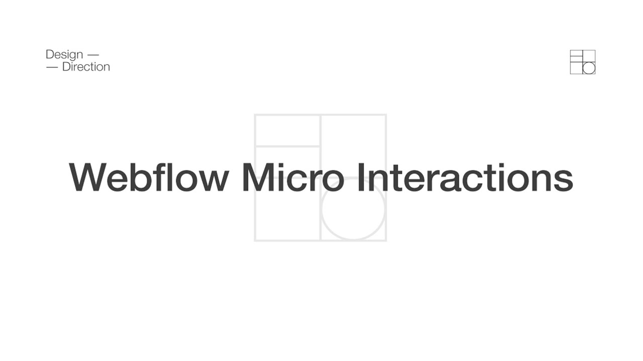 Webflow Micro Interactions - Daily Direction Part 02 Pulse Play Button