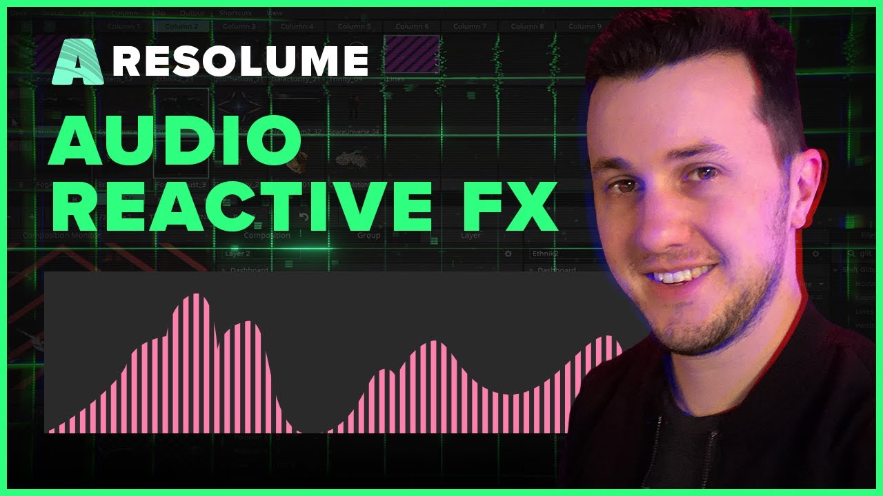 Resolume Audio Reactive Visuals | Quick Tip Tutorial
