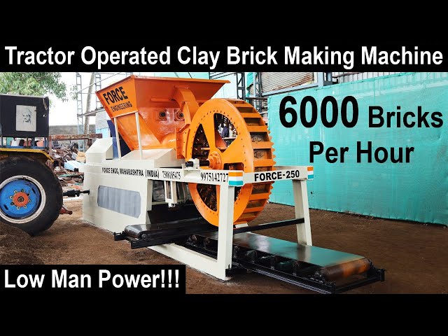 Brick Making Machine - Clay Bricks Machine With Trolley Manufacturer ...