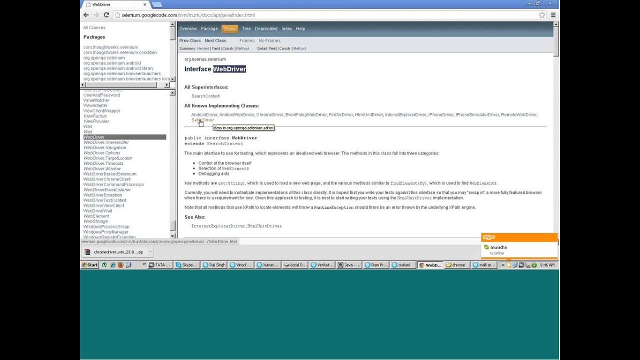 Selenium Tutorial - Jan batch - Selenium RC Webdriver Tutorial - Day-3 Part 2