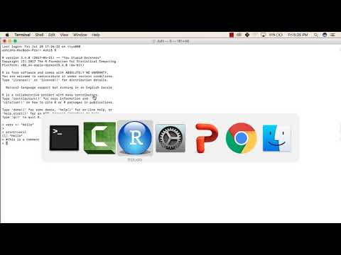 R Programming - Basic Syntax