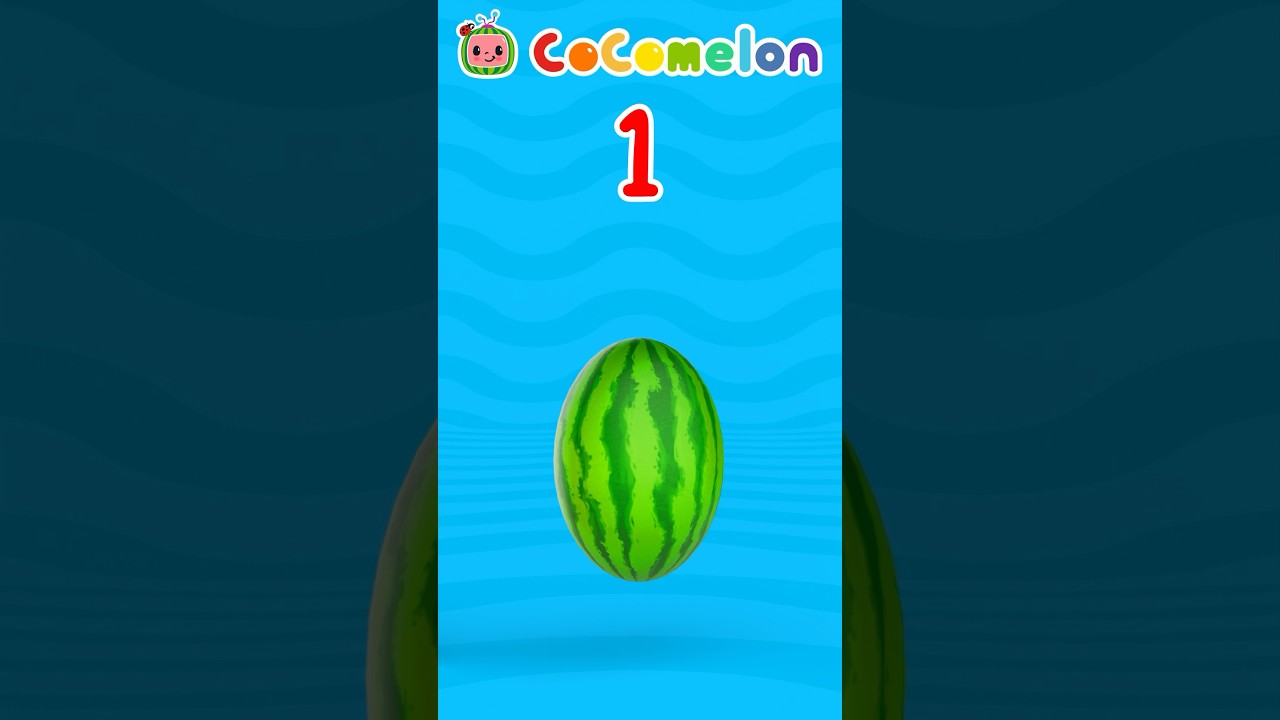 1 Watermelon 🍉 2 Bananas🍌🍌! What Comes NEXT? CoComelon Counting! #shorts