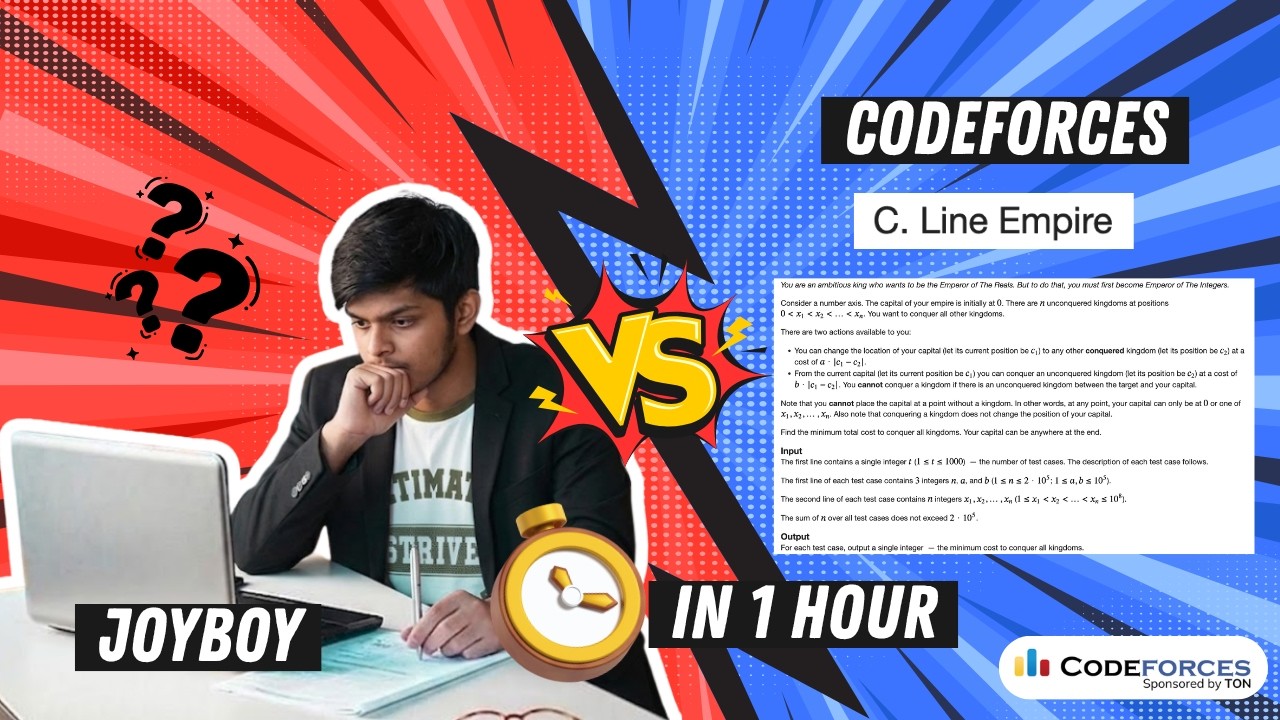 Joyboy VS Codeforces: Solving Problem 1659C 