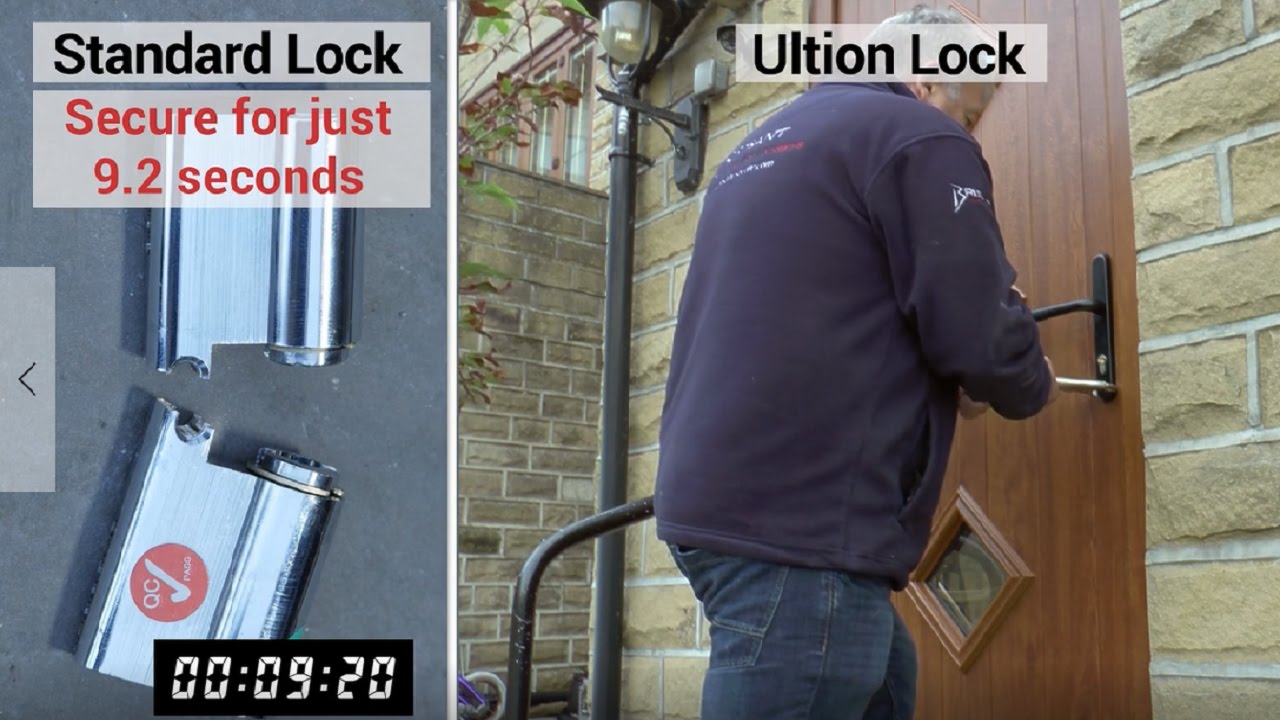 automatic security door lock system