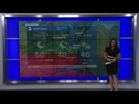 Friday Evening Weather Update