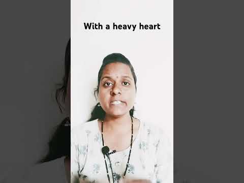 phrases|with a heavy heart|daily use English with Marathi meaning|basic English with Marathi meaning