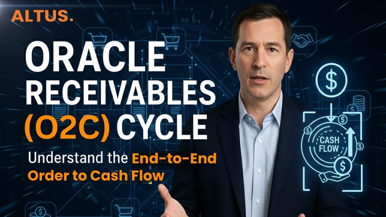 Oracle Receivables (O2C) Cycle Explained | End-to-End Order to Cash Flow in Oracle Fusion