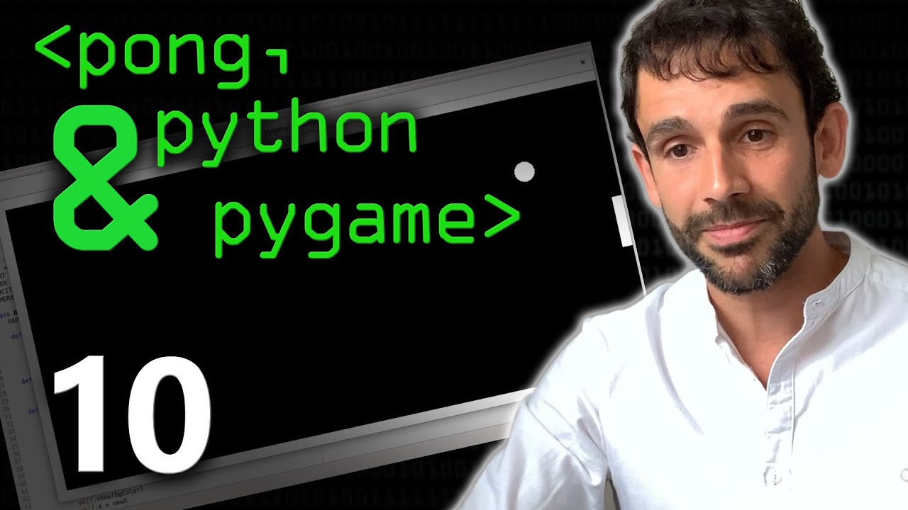 Pong, Python & Pygame 10 - Computerphile
