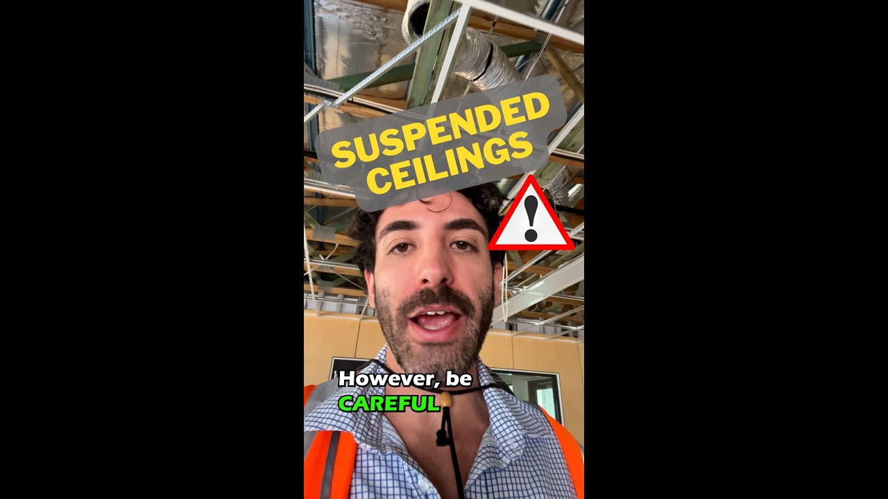 Watch out suspended ceilings