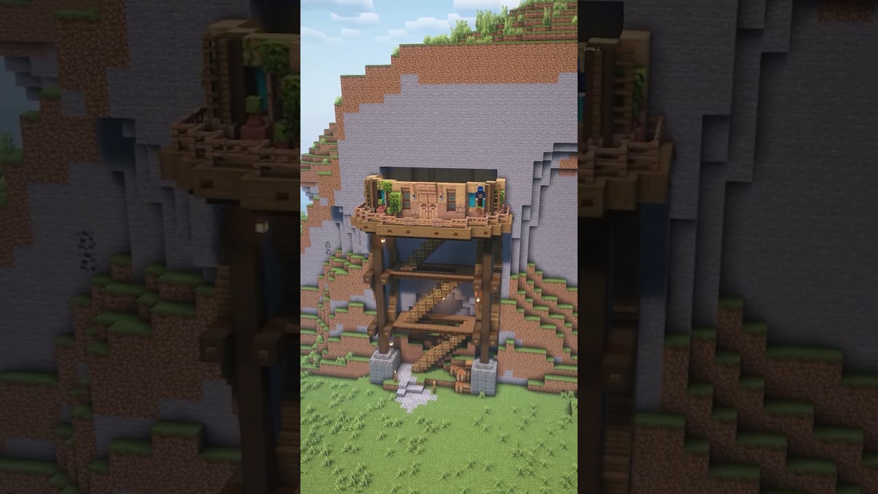 MINECRAFT Mountain base