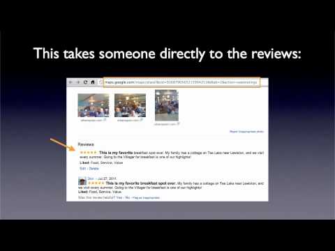 Online Review Tips for Google Places and Review Wednesday #RWX